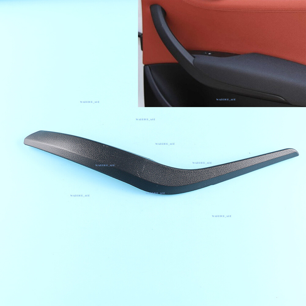 51412991776 Right Inner Door Handle Pull Panel Trim Black Fit BMW X1 ...