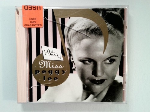 Peggy Lee – The Best of Miss Peggy Lee CD 1998 Jazz Vocal Capitol | eBay