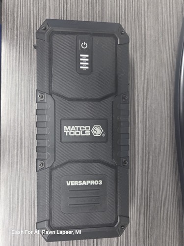 Matco Tools VERSAPRO3 Jumper Starter Battery Pack Portable | eBay