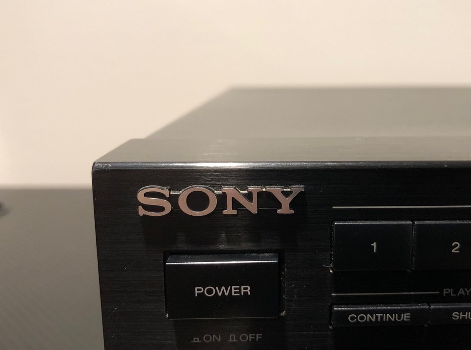 Sony CDP-C315-Compact Disc-5 Disc-CD-Player-Multi-Changer-Carousel-Tray ...