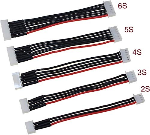 Jst-xh 6S Balance Plug Extension Lead Wire 200Mm 10 Pcs For Lipo Batte ...
