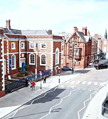 Photo 12x8 Upper Northgate Street Chester A view from Northgate Bridge ...
