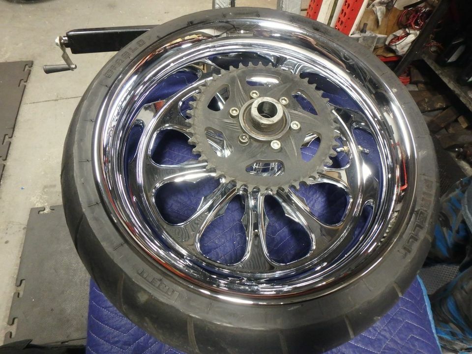 240 TIRE KIT FOR SUZUKI GSXR 600 / 750 / 1000 - MYRTLE WEST - CHROME | eBay