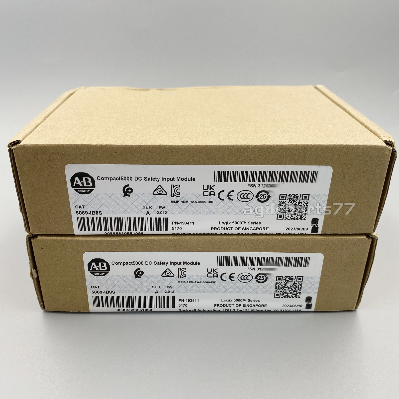 5069-IB8S AB SER A Compact I/O 8-Ch DC Safety Input New Factory Sealed ...