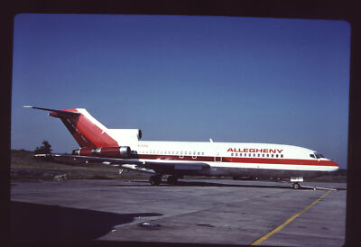 Dupe 35mm airline slide Allegheny Airlines 727-100C N753AL | eBay