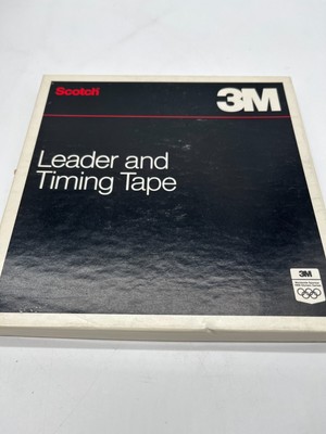 Scotch/3M Leader and Timing Tape - Reel to Reel - 1500 ft x 1/4" | eBay