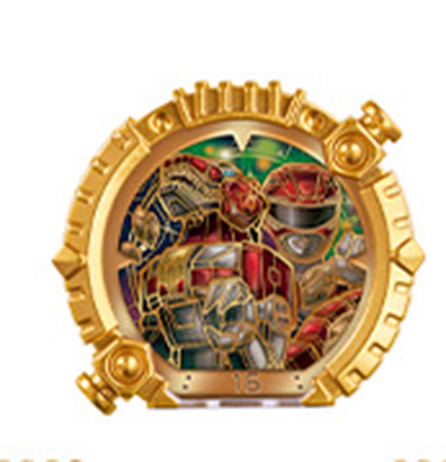 Bandai Power Rangers No.1 Sentai Gozyuger : Zyuranger Sentai Ring ...