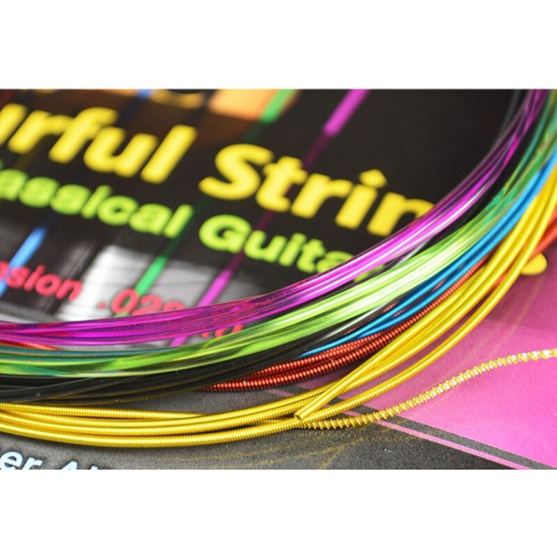 A107C Classic Guitar Strings Colourful Nylon Strings for Classical ...