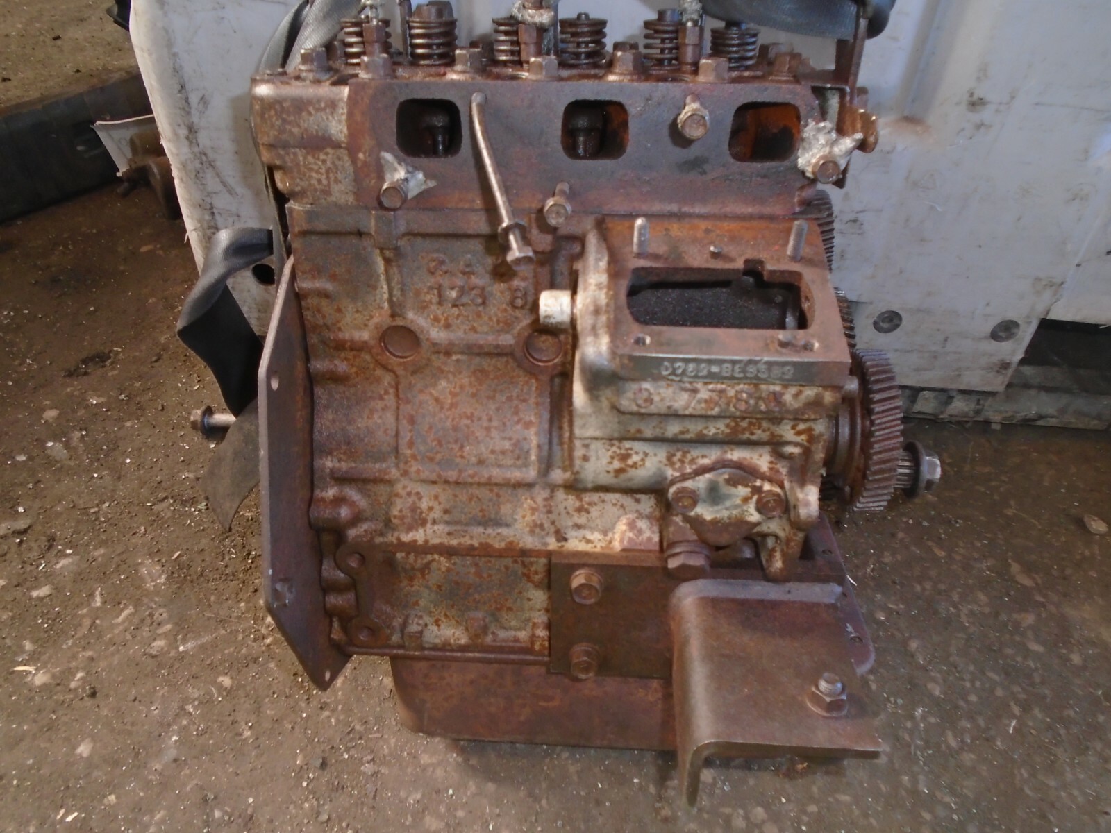 Kubota 3 Cylinder 800CC Diesel Bare Core Engine D782 | eBay UK