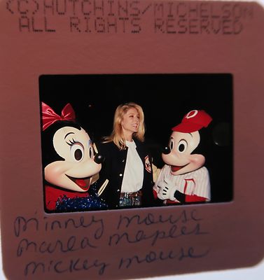 MARLA MAPLES actress, TV personality, model, MINNIE MOUSE, MICKEY SLIDE ...