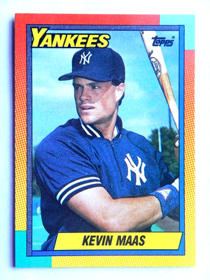 Kevin Maas #63T Topps 1990 Baseball Card (New York Yankees) VG | eBay