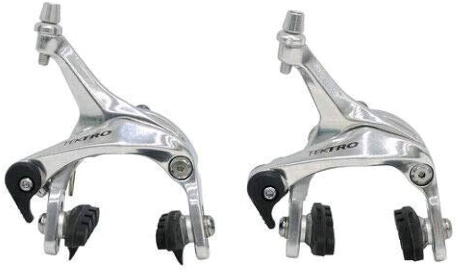 Tektro R315 Road Bike Brake Silver Callipers Pair 41-57mm Reach #1-1 ...