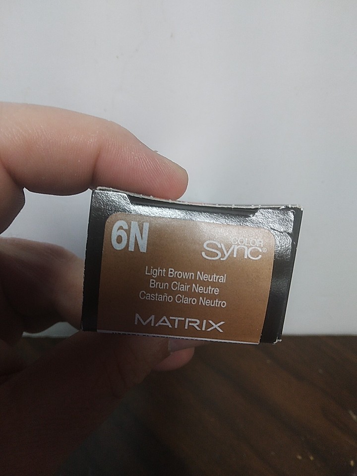 Matrix Color Sync Demi Permanent Hair Color 6N Light Brown Neutral 2oz ...