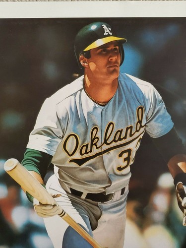 JOSE CANSECO Oakland A's Lithograph Daniel M Smith Artist Signed Autographed | eBay