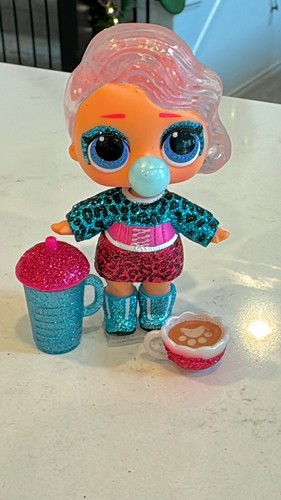 LOL Surprise Winter Disco Glitter Globe SNOW LEOPARD (Never played With ...