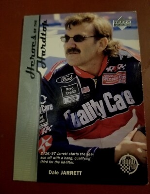 1997 Upper Deck Heros of the Hardtop Dale Jarrett card #3 | eBay