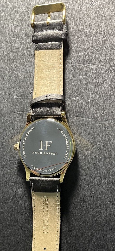 WATCH Hugh Forbes Men *LUXURY Gold + High Quality / NEW + NO BOX | eBay