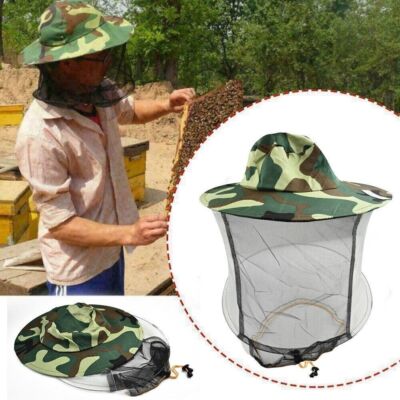 Bienenzucht Schleier Imkereibedarf Bienenschutz Kopfschut Imker Hut ...