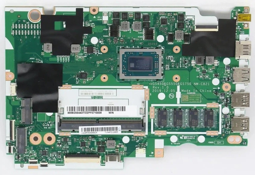BIOS CHIP: Lenovo Ideapad 3-14ADA05, 3-15ADA05, 3-17ADA05, NM-C821 ...