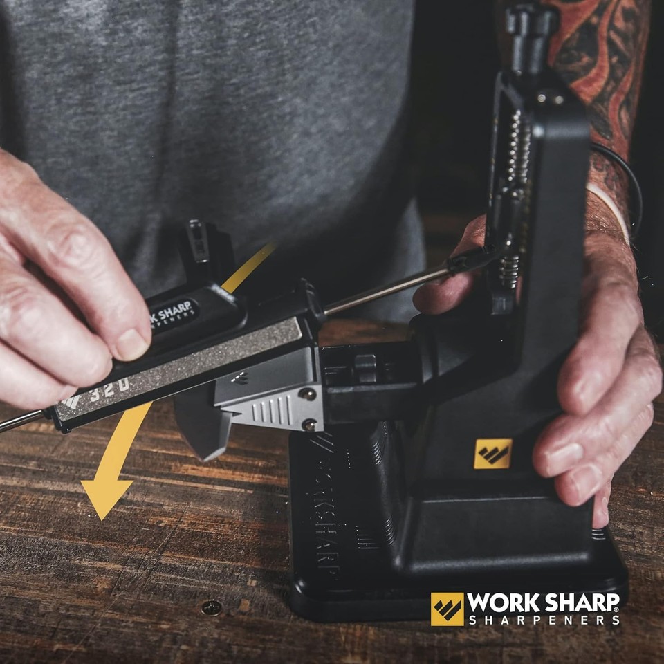 Work Sharp Precision Adjust Elite Set Knife Sharpener value combo ...