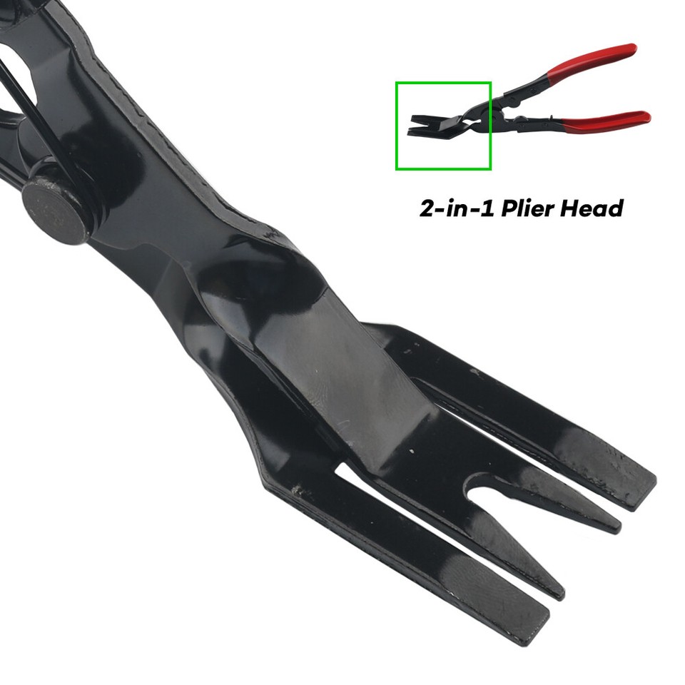 Car Trim Clip Pliers Removal Tool Car Door Panel Remover Upholstery ...
