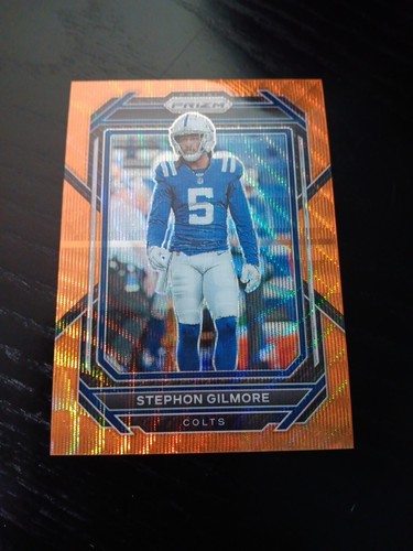 2022 Panini Prizm - Stephon Gilmore #128 Orange Wave Prizm /60 for sale ...