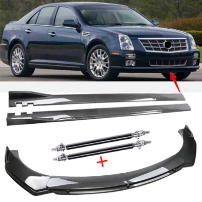 Front Lip Chin Bumper Spoiler Carbon Fiber For Cadillac STS 2005-2011 ...