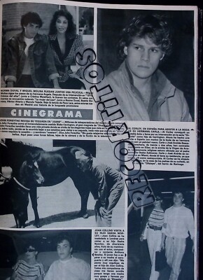 coupures 2040 JOHN FORSYTHE AL CORLEY JOAN COLLINS NORMA DUVAL MIKY ...