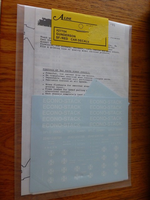 A-Line 27704 HO Gunderson Econo Stack Decals for sale online | eBay
