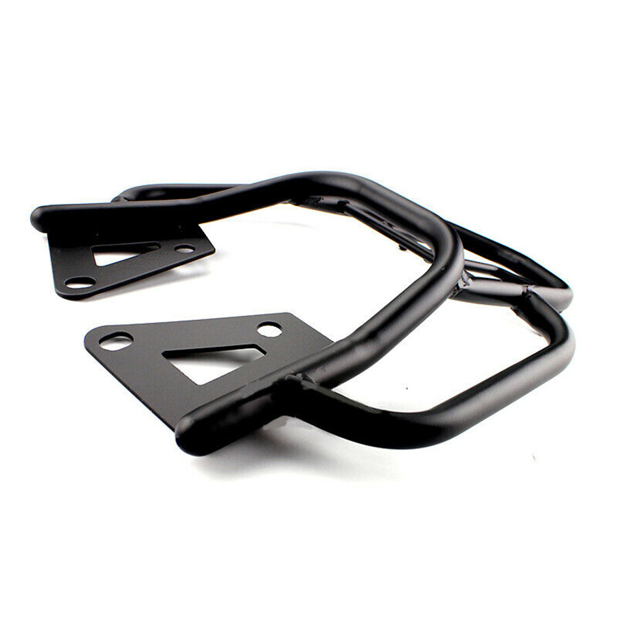 Tail Fin Luggage Rack Black Accessories Motorcycle Rear Shelf Refitted ...
