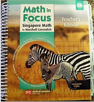 Math in Focus Singapore Math Teacher's Edition Grade 5 Book B | eBay