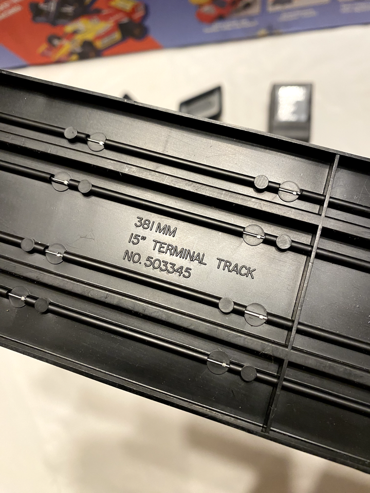 AURORA TOMY AFX HO Slot Car 15" Terminal Track/Controllers/Power Pack ...