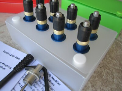 Tour Lock Pro 8-Counter Balance Wt.(BLUE 16g) for Iron set/Wedge w ...