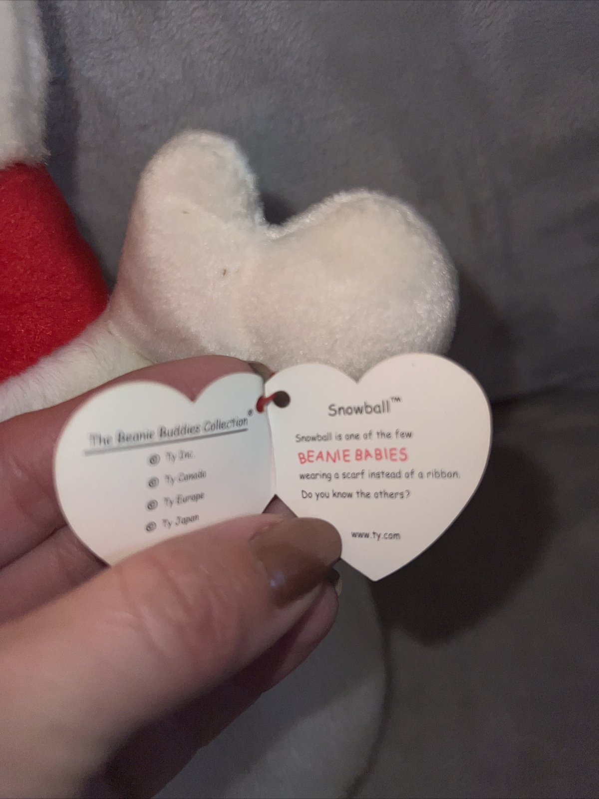 TY 2001 Beanie Buddy “Snowball” The Snowman 13” Christmas Plush Toy ...