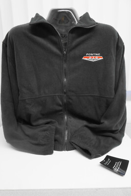 PONTIAC GTO LIGHT WEIGHT POLAR FLEECE FULL ZIP JACKET GM LICENSED | eBay