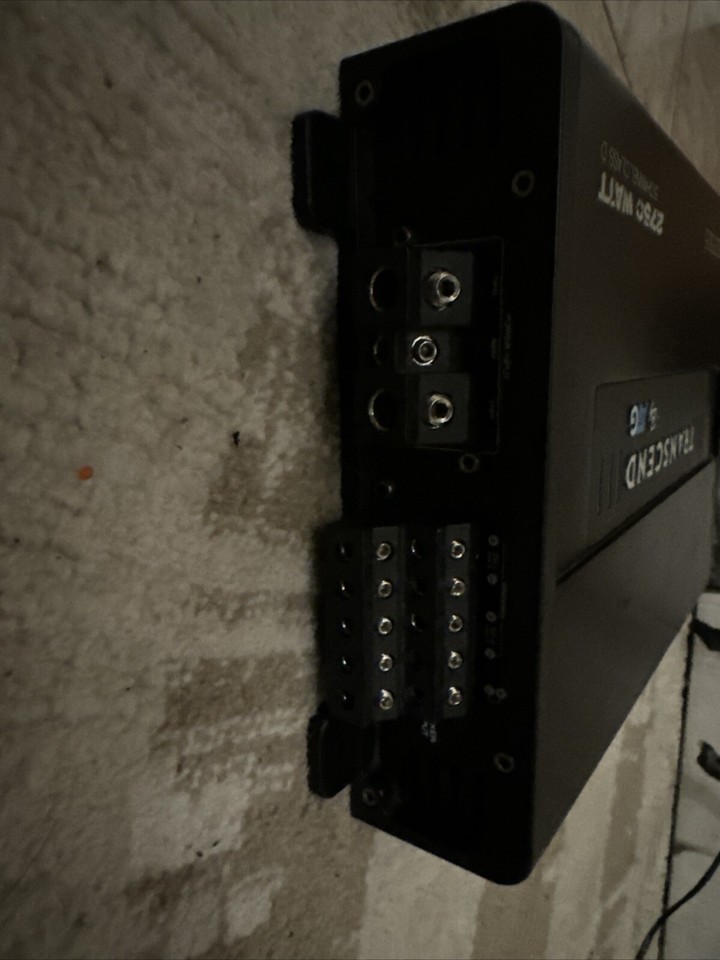 ATG Transcend Series 2750w 5-Channel Amplifier, 100w x 4 & 500w x 1 ...