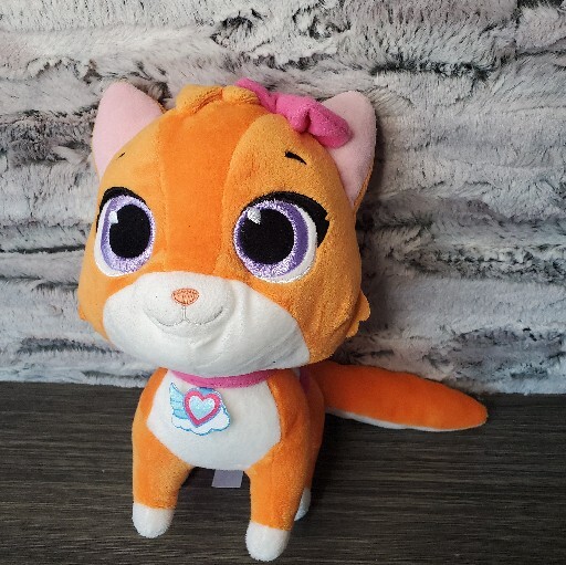 DISNEY Store PLUSH T.O.T.S. MIA The Kitten TOTS - Orange & White ...
