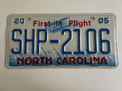 2005 North Carolina State Highway Patrol License Plate State Trooper | eBay