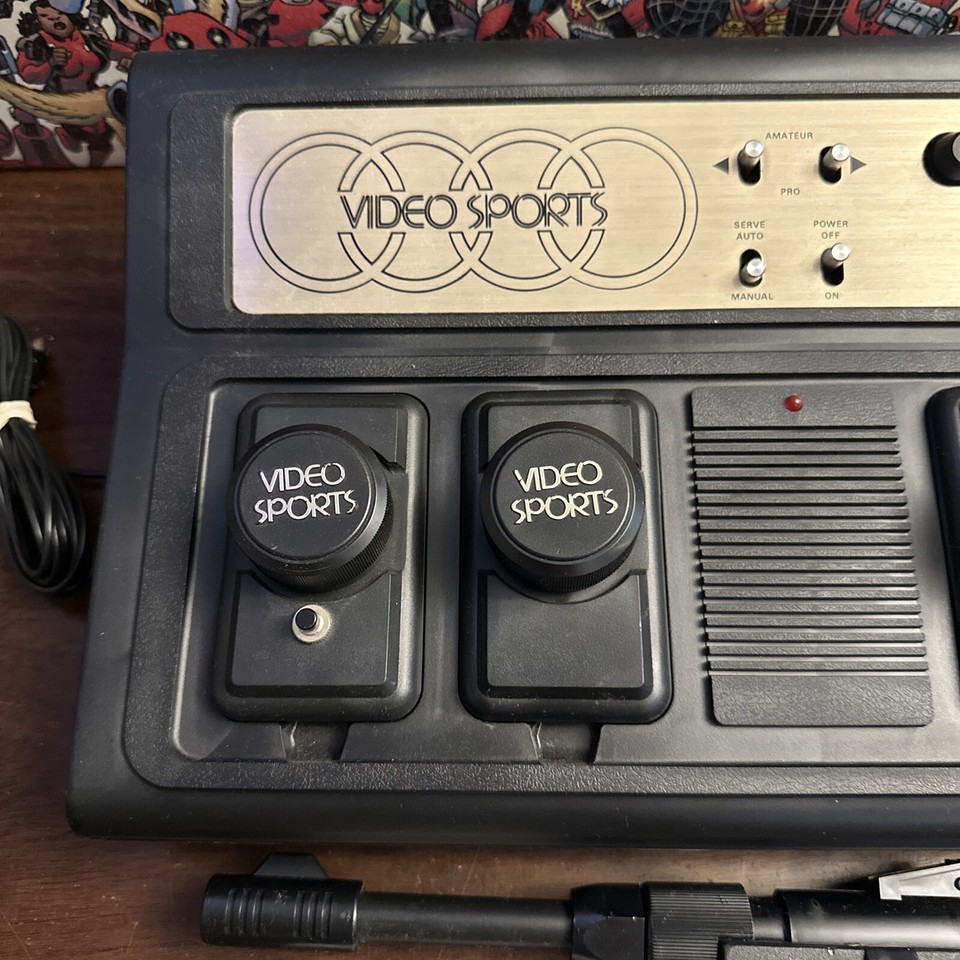 VTG 1977 Video Sports Model VS-7 Game Console Video Pong - Complete ...