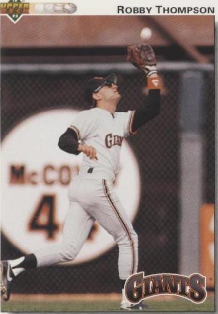 1992 Upper Deck - Robby Thompson #286 Gold Hologram for sale online | eBay