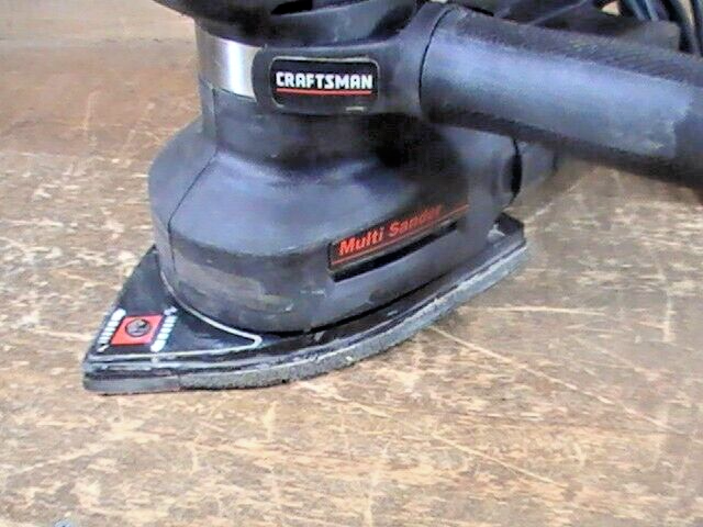 CRAFTSMAN #9_11666 1.4A 10,500 OPM 1/5 HP MULTI SANDER(3-SANDERS IN ONE ...
