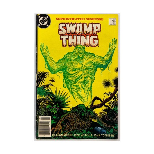 DC Swamp Thing Saga of the Swamp Thing #37 (Newsstand Ed) VG+ | eBay
