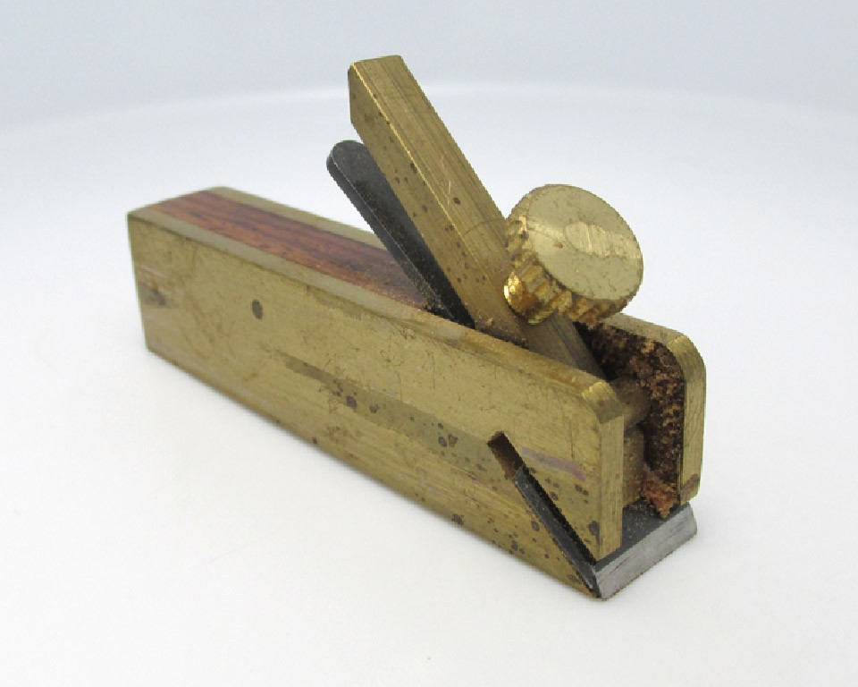 Micro Mini Brass Hand Plane Lot of 3🪵Wood Finish Planer🪵 Hardwood Hobby ...