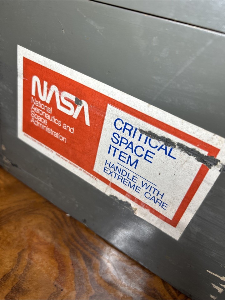 Rare 1970’s NASA Critical Space Item Box With As Is Pyranometer | eBay