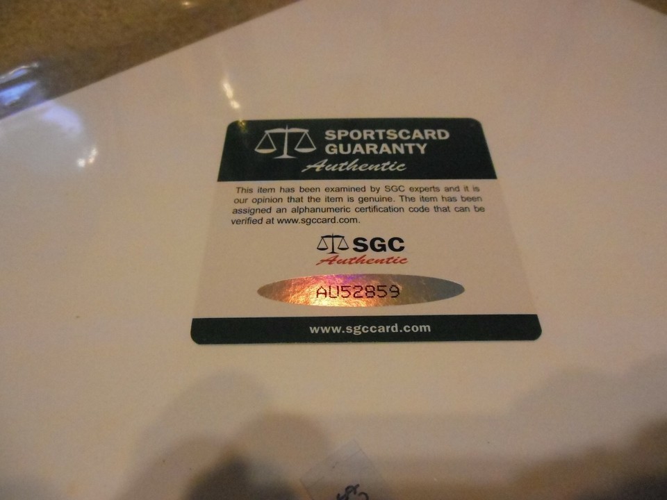 Perry Como Autograph 8" x 10" Photo SGC Basic COA | eBay