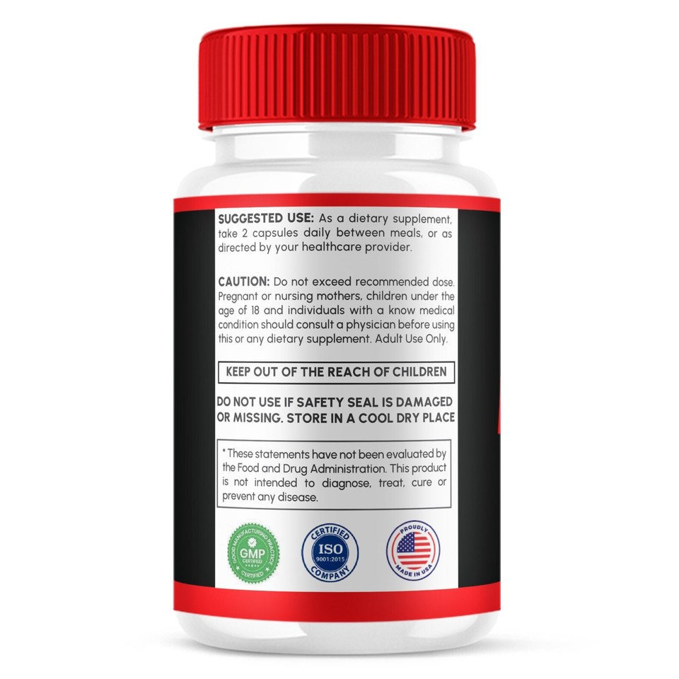 Erec Boost for Men ErecBoost Maximum Strength Supplement (60 Capsules ...