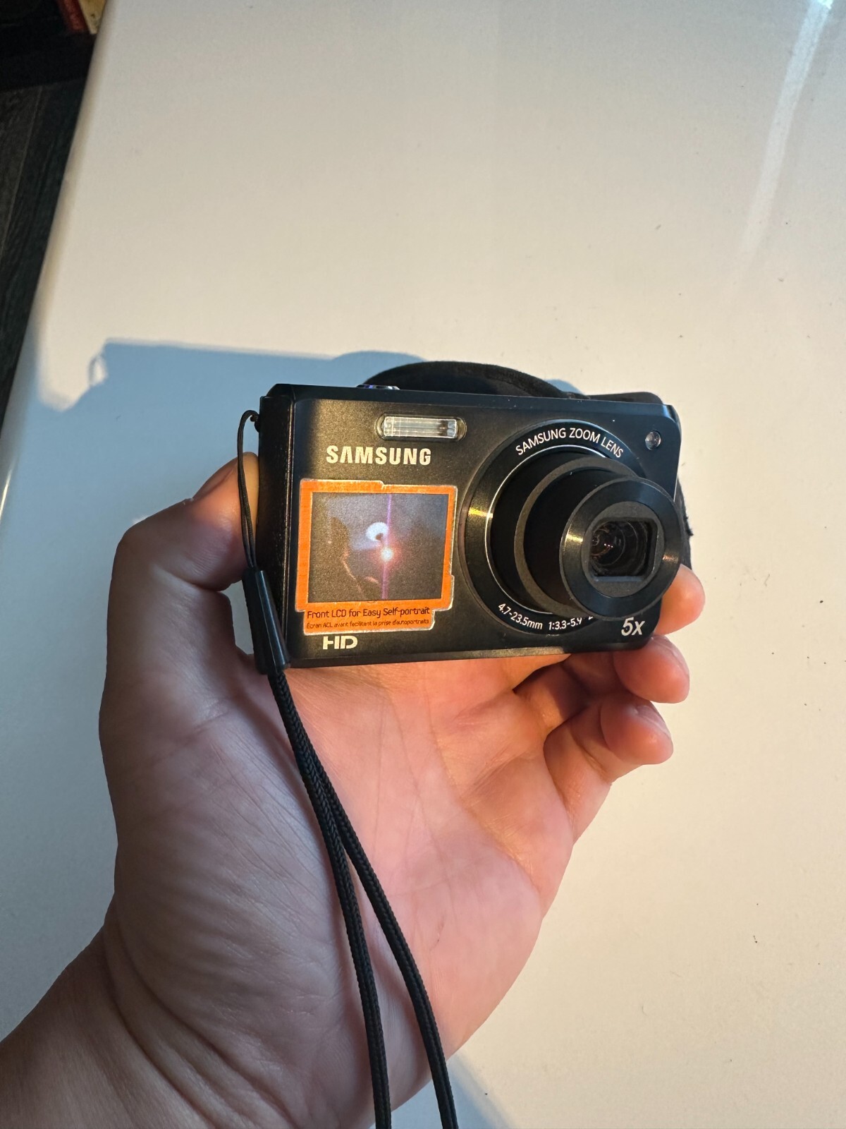 Samsung DualView DV100 16.1MP Digital Camera - Black for sale online | eBay