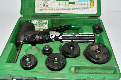 Greenlee 7906SB Quick Draw Hydraulic Punch Kit SLUG BUSTER 1/2''-2 ...
