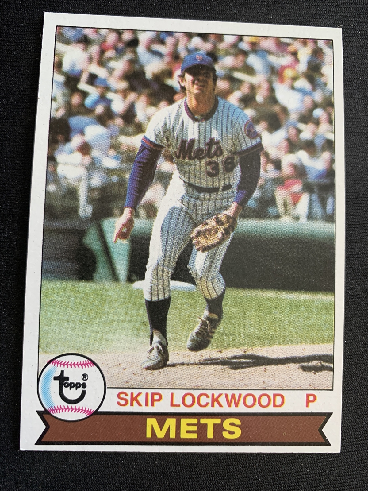 1979 Topps Baseball Card #481 Skip Lockwood New York Mets NmMt Free ...
