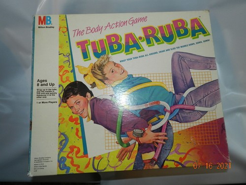 Vintage Tuba Ruba The Body Action Game 1987 Milton Bradley - Missing ...
